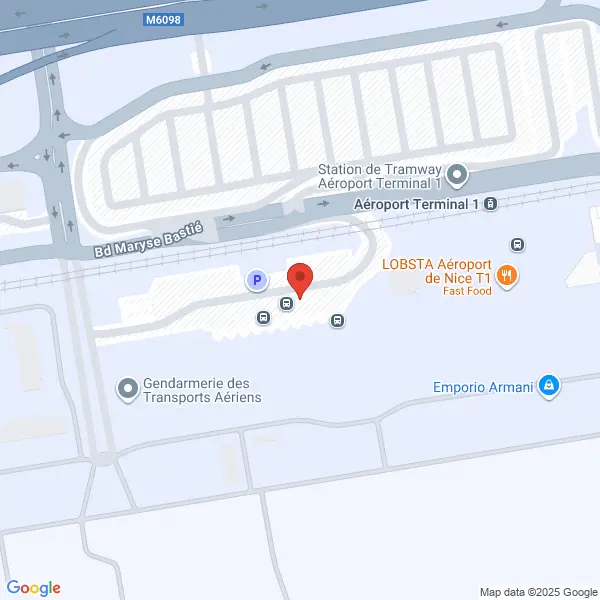 Arrêt BlaBlacar bus : Nice - Aéroport Gare Routière