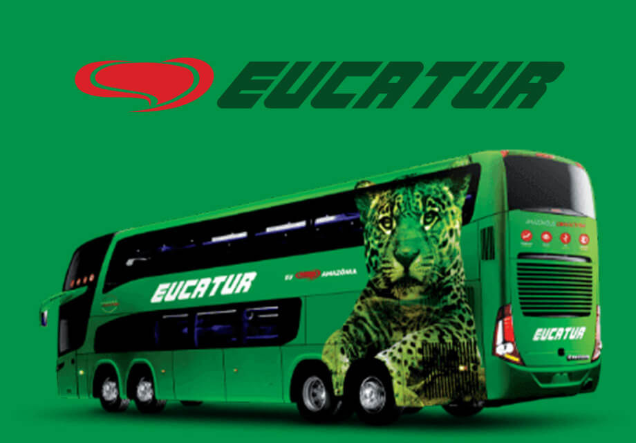Eucatur: Passagens de Ônibus em até 12x