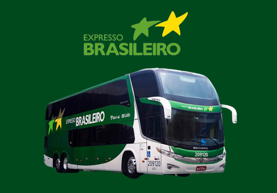 Expresso Brasileiro: Passagens de Ônibus em até 12x