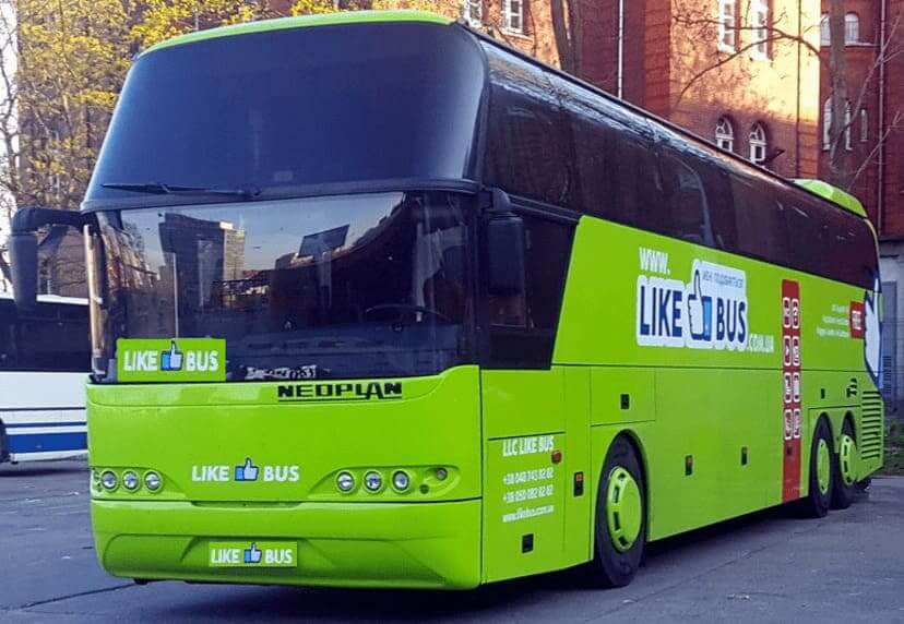 Перевізник "LIKEBUS": маршрути, розклад руху автобусів.