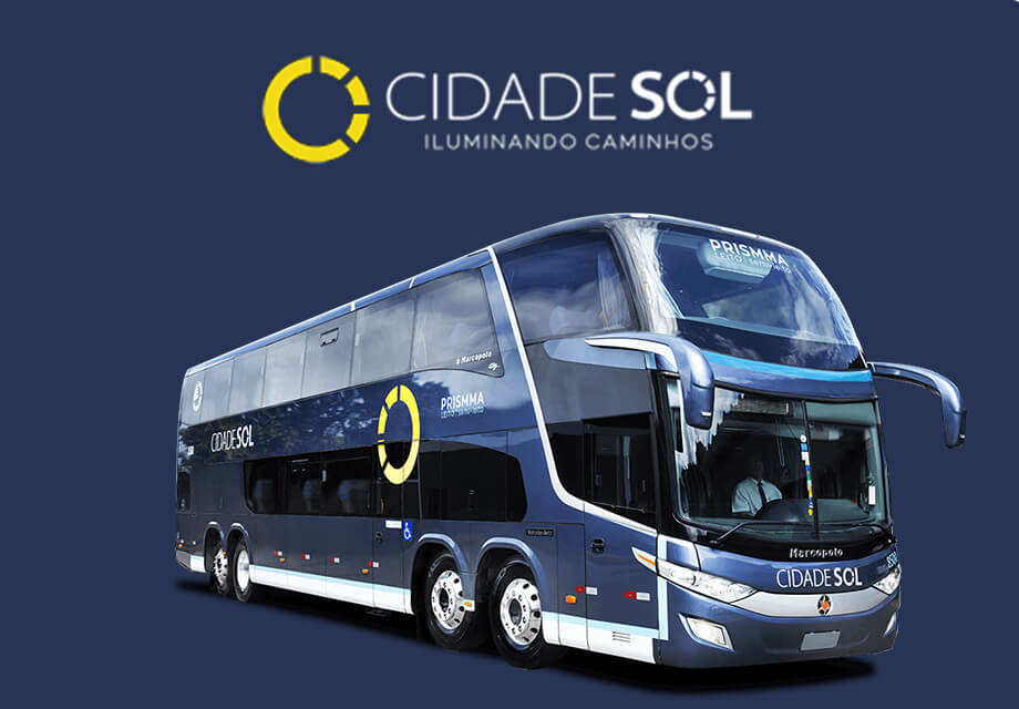 Viação Cidade Sol: Passagens de Ônibus em até 12x