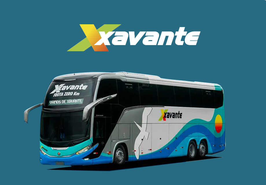 Viação Xavante: Passagens de Ônibus em até 12x